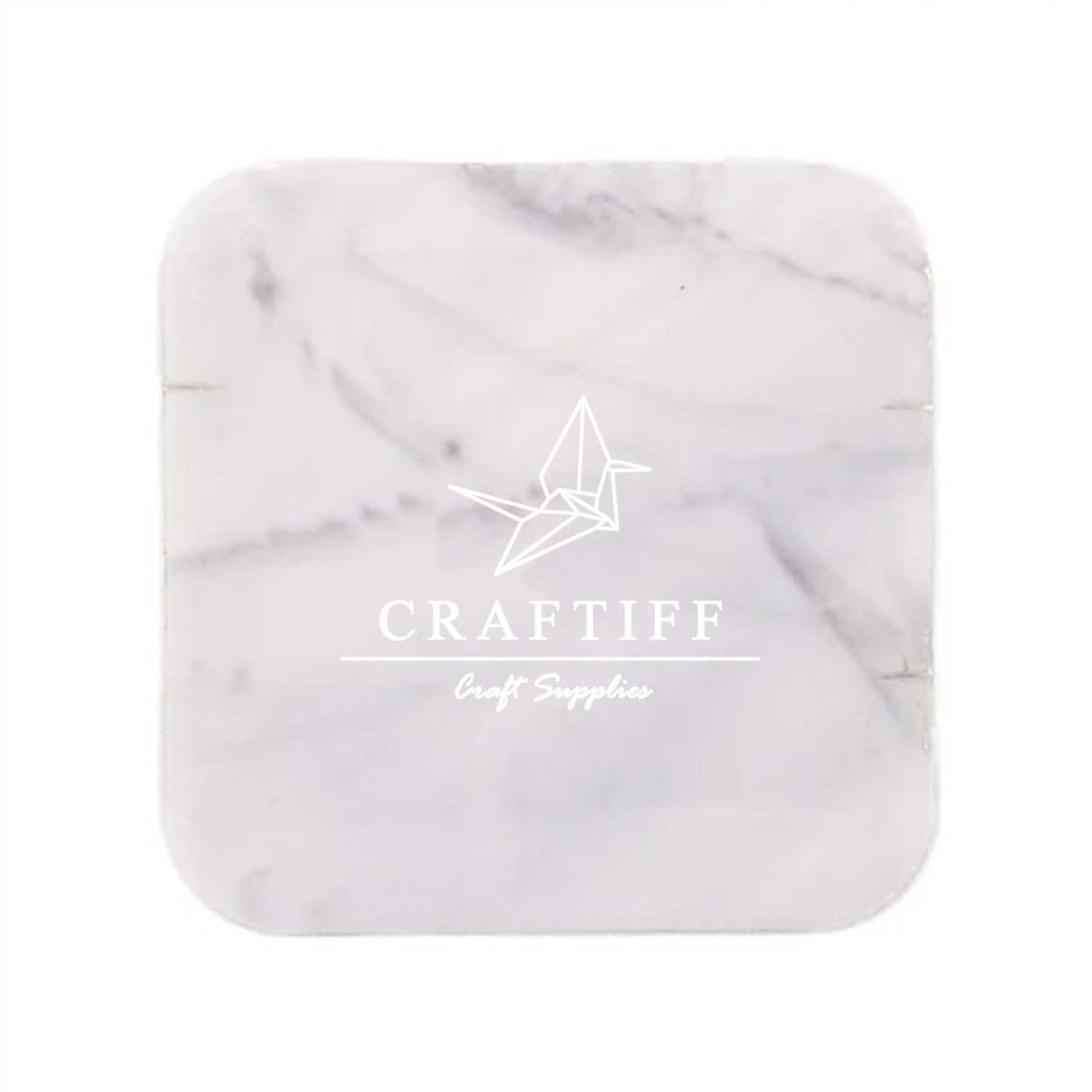 White Stone Marble Acrylic Sheet – Craftiff
