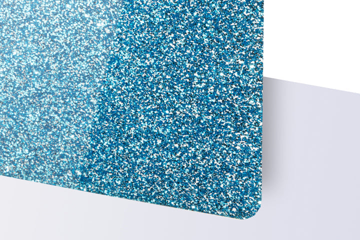 Azure Blue Glitter Acrylic Sheet – Craftiff